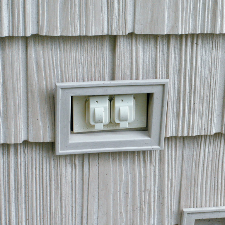 Mid-America Siding Components Recessed Mount Blocks - Roofers Mart